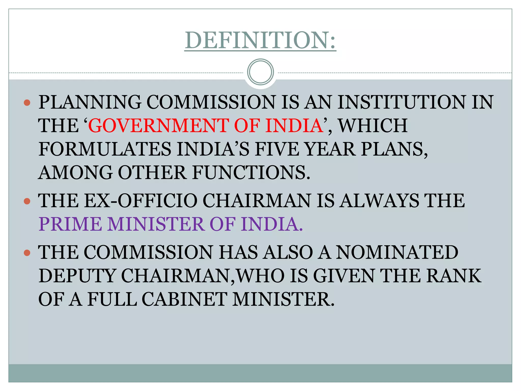 Planning commission... | PPTX