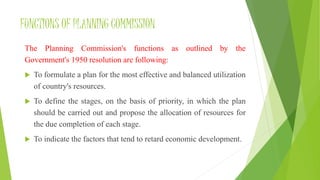 Planning commission of INDIA | PPTX
