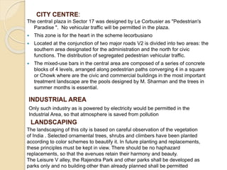 Planning concept of Chandigarh city. | PPTX