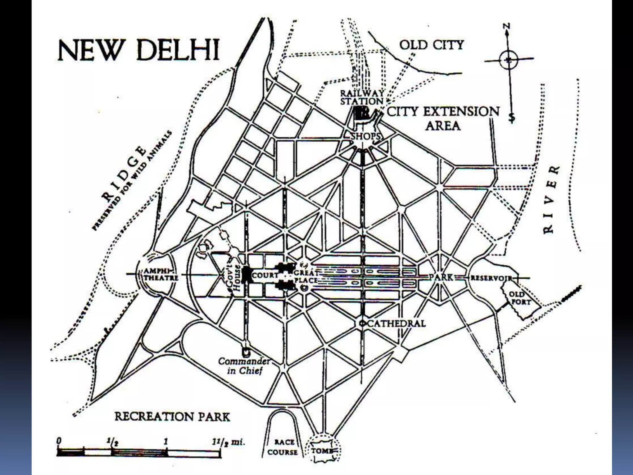 Planning concept of new delhi | PPTX