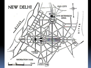 Planning concept of new delhi | PPT
