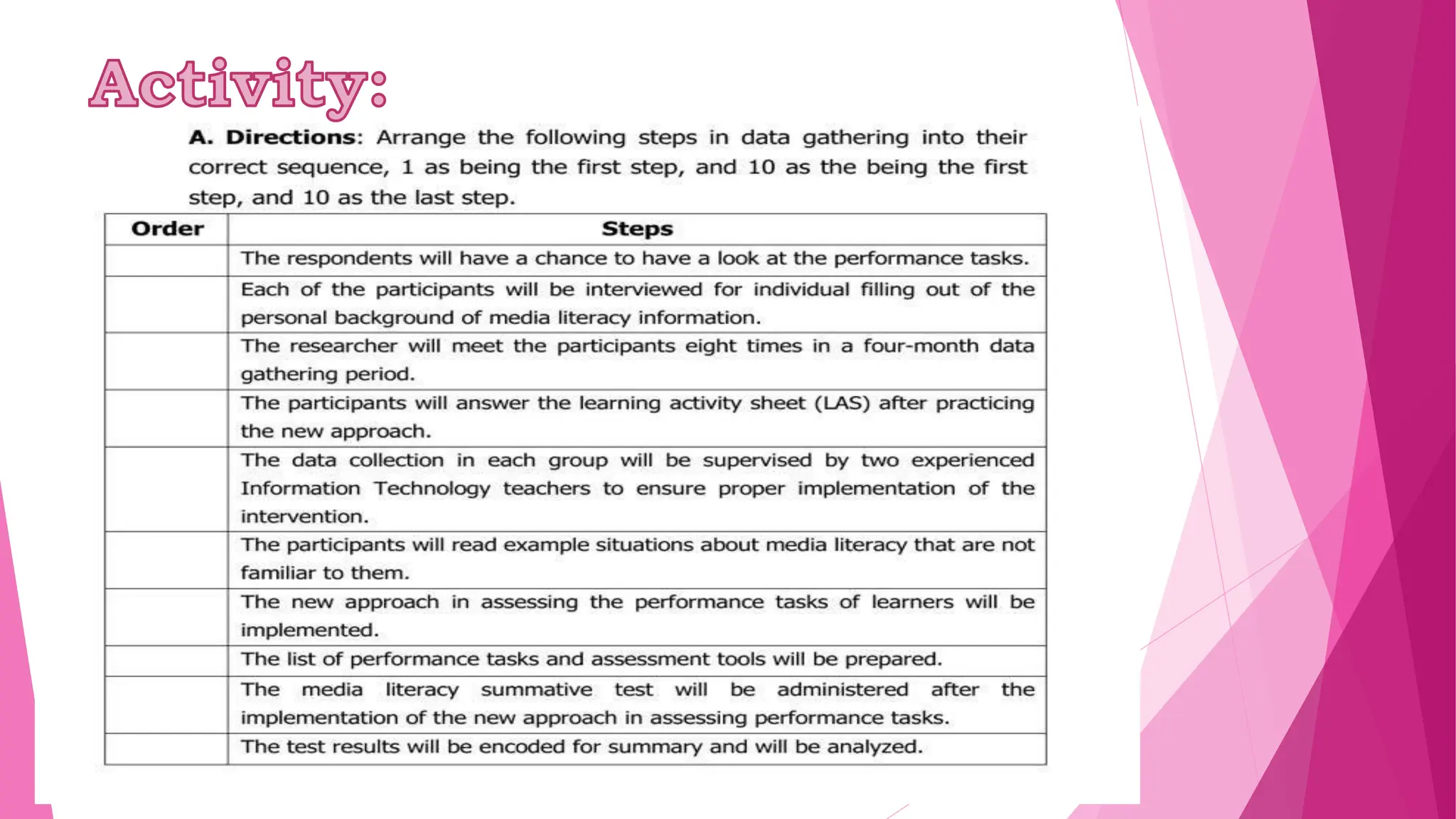 Planning Data Collection Procedure PowerPoint Presentation | PPTX