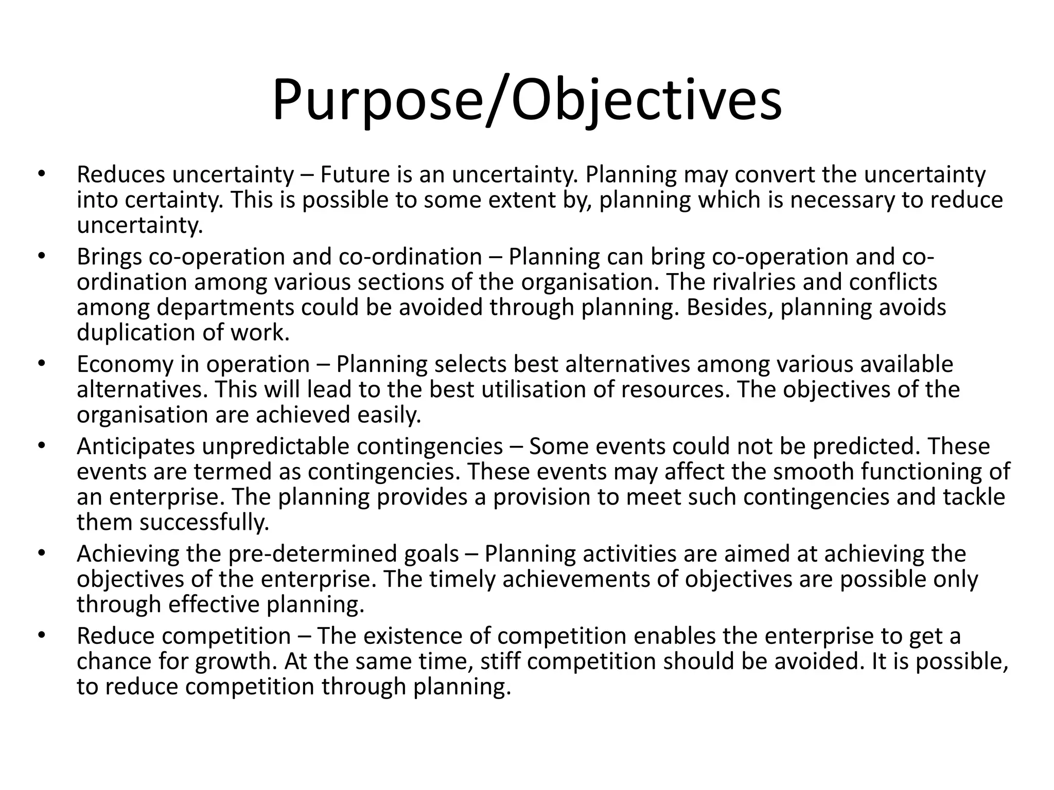 Planning & Decision Making. principle of managementpdf | PPT