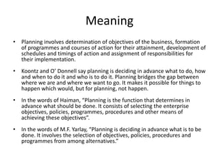 Planning & Decision Making. principle of managementpdf | PDF