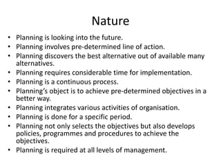 Planning & Decision Making. principle of managementpdf | PPT