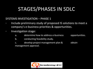Planning, design and implementation of information systems | PPT ...
