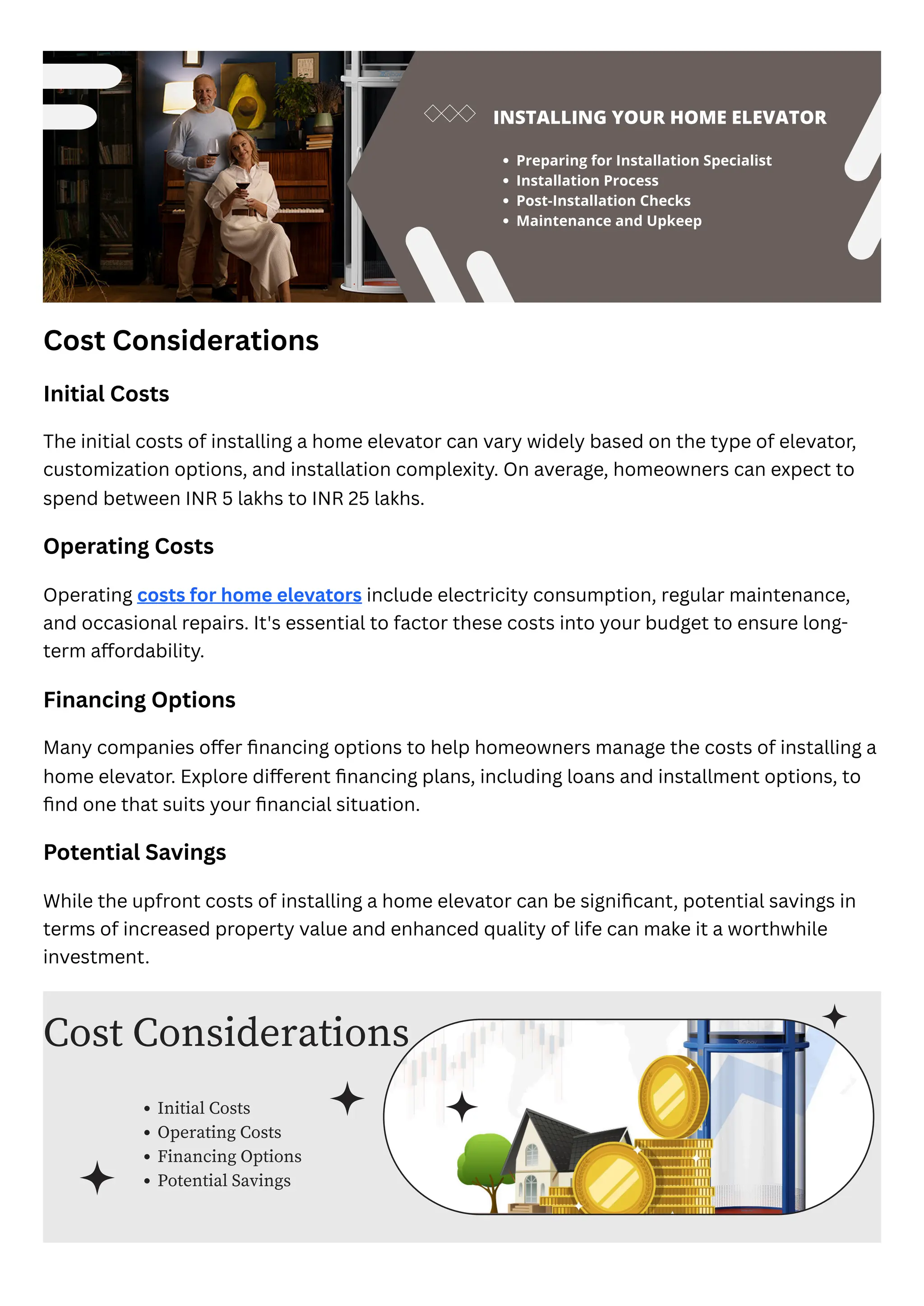 Planning, Designing, and Installing Home Elevators: Key Tips | Nibav ...