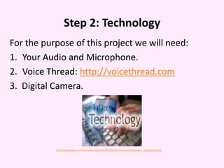 Voice Thread Instructions | PPT | Free Download