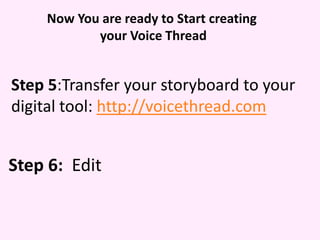Voice Thread Instructions | PPT