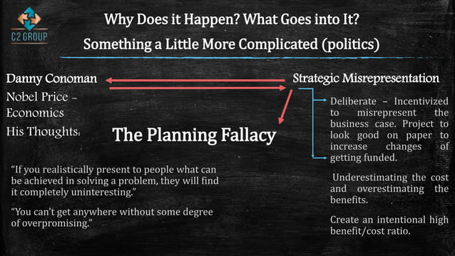The Planning Fallacy (Project Overruns) | PPT