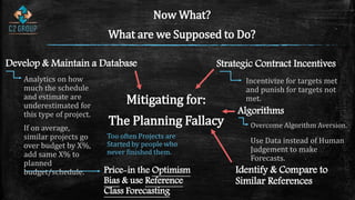 The Planning Fallacy (Project Overruns) | PPT