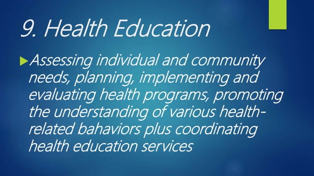 Planning for a health career | PPTX