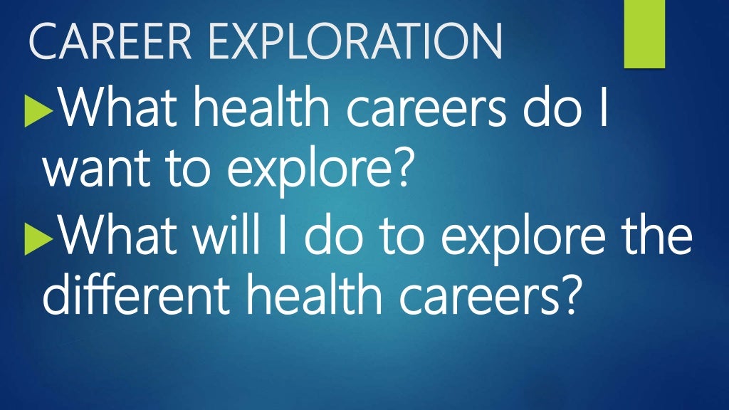 Planning For A Health Career planning-for-a-health-career