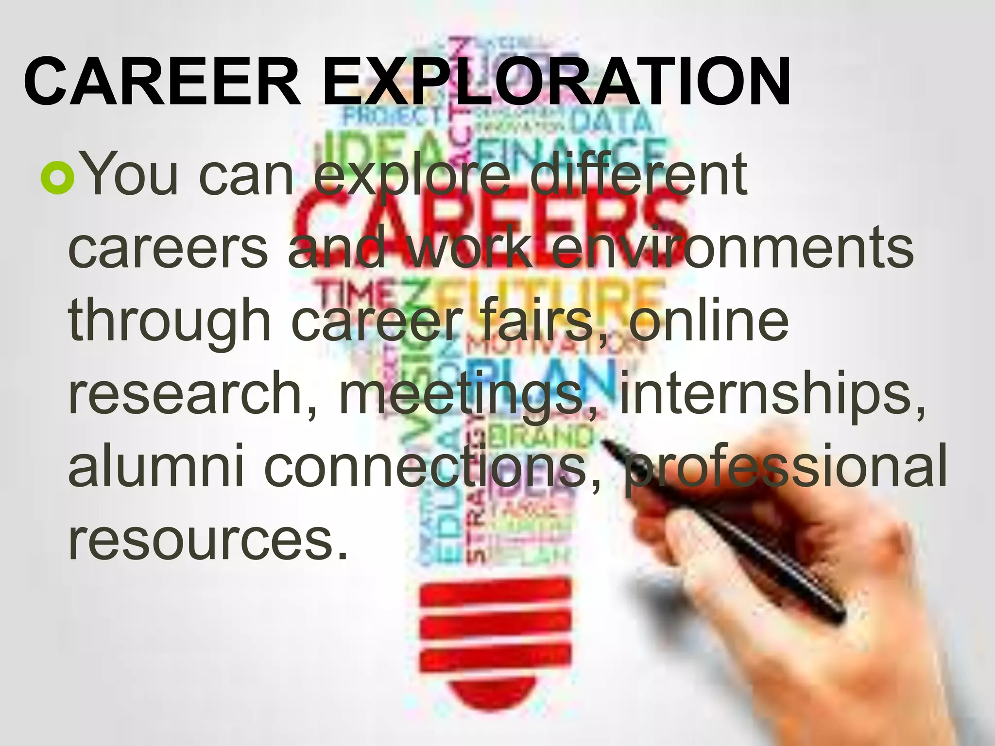 Planning for a health career | PPTX