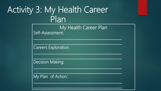 Health Career | PPTX