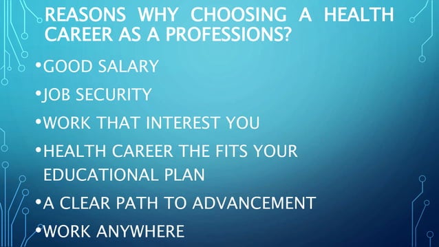 Planning for a health career Q4 HEALTH G10.pptx | Career Planning | Careers