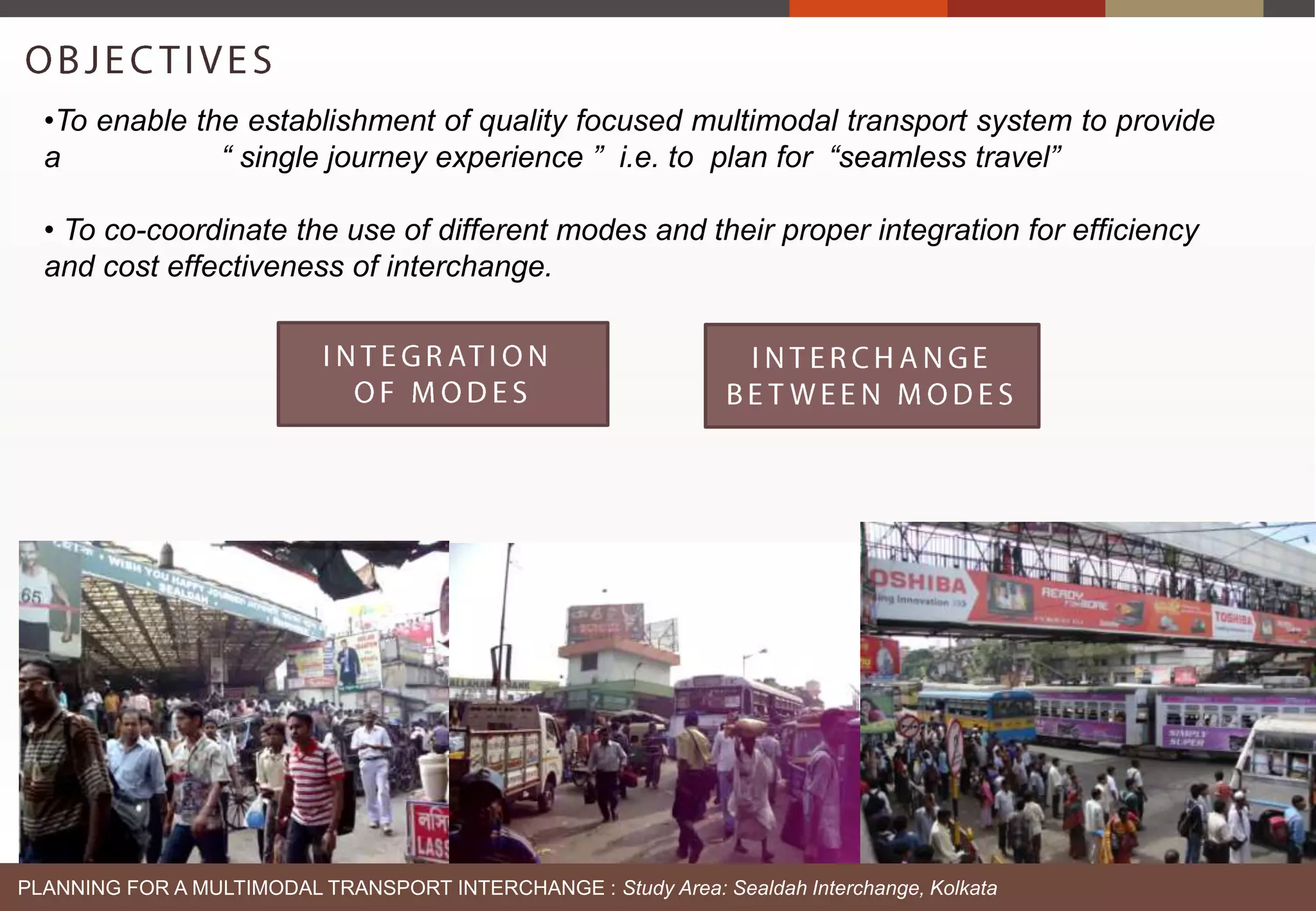 Planning for a multimodal transport interchange data collection | PPSX