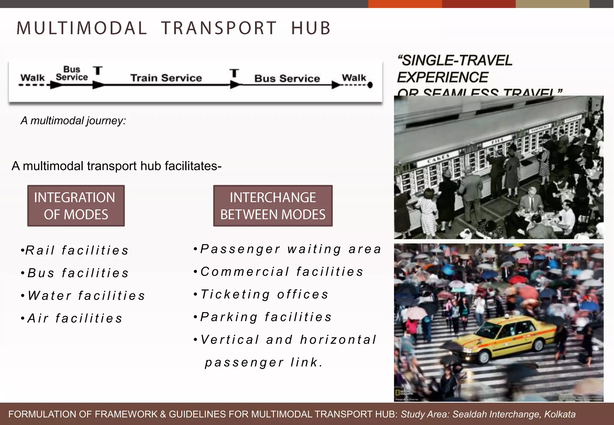 Planning for a multimodal transport interchange literature | PPSX