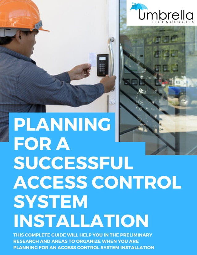 Planning for a successful access control system installation | PDF ...