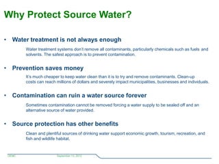 Planning for clean water | PDF | Water Services | Home Utilities