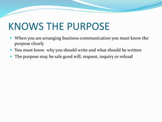 Planning for communication | PPTX