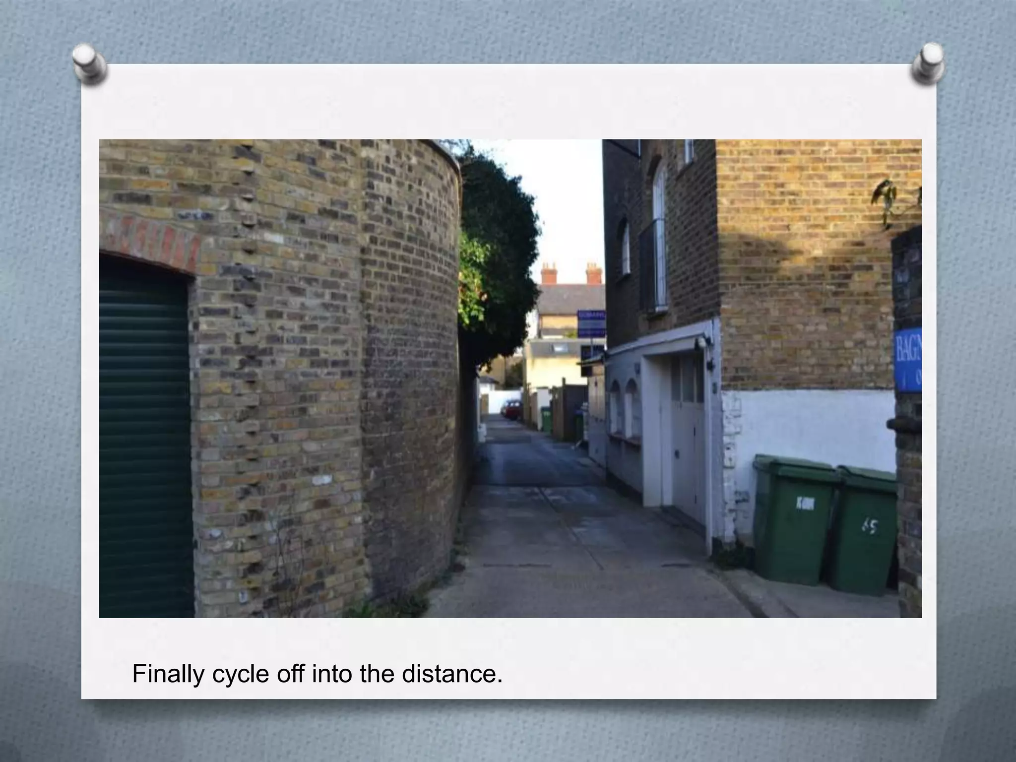 Planning for cycle shoot | PPT
