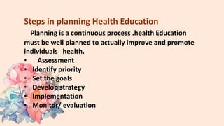 planning for health education.pptx