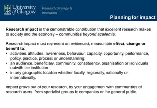 Planning for impact | PPT
