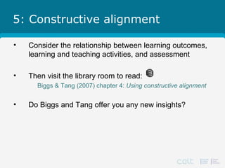 Planning for learning in he | PPT