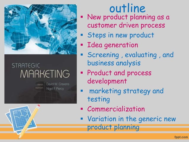 Planning for new product | PPT