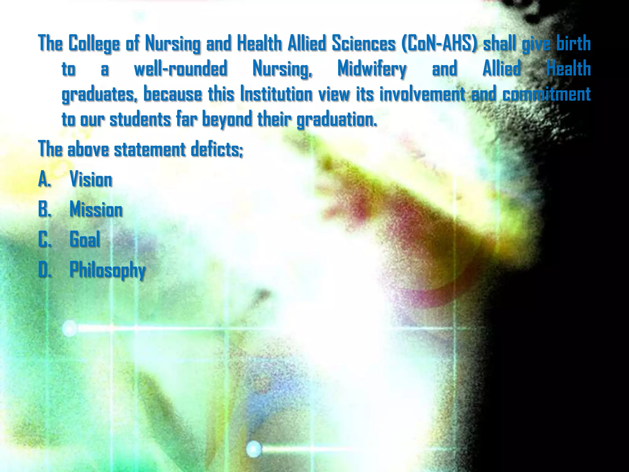 Planning for nursing service | PPTX