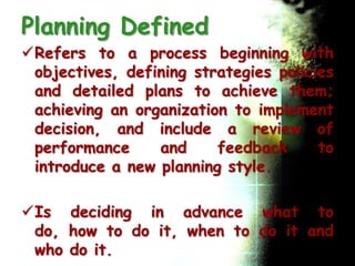 Planning for nursing service | PPTX