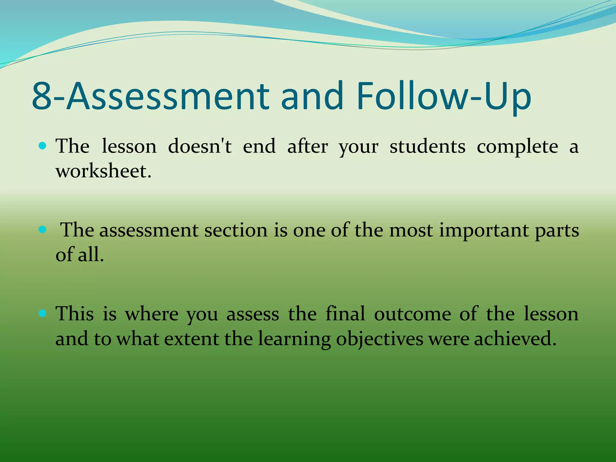 Planning for teaching | PPT