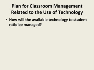 Planning For Technology Integration | PPT