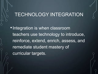 Planning for technology integration in the classroom | PPTX ...