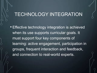 Planning for technology integration in the classroom | PPTX ...