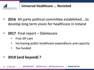 Planning for the Future Irish Healthcare System – Session 2 | PDF