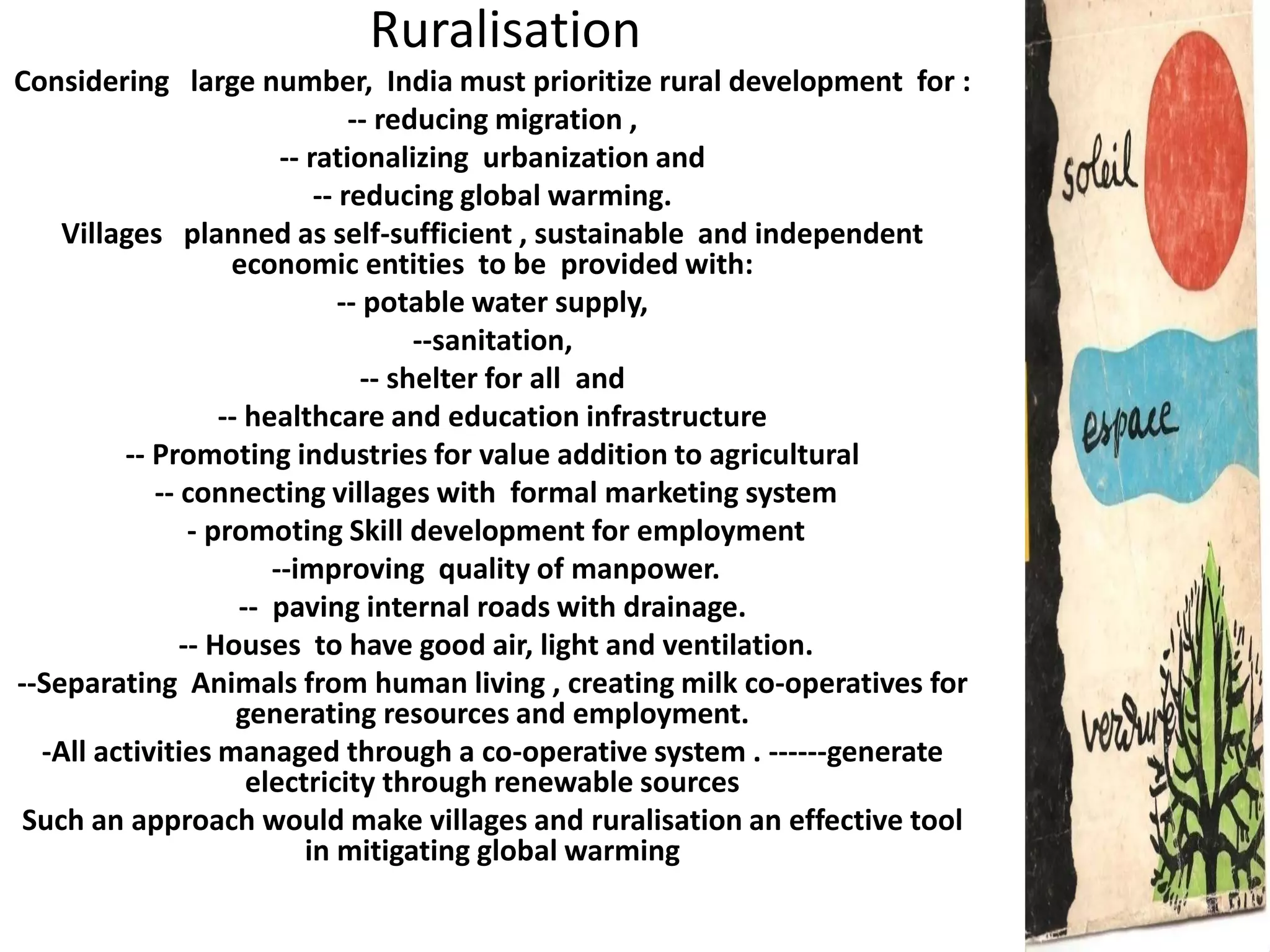 Planning for Village development | PPTX