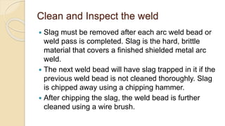 Planning for welding operations preparation for smaw welding operation ...