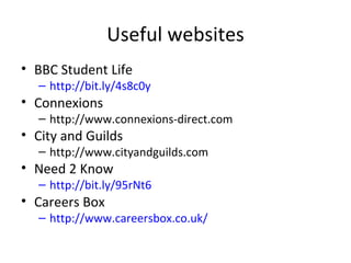Planning for work experience | PPT | Resume Writing and Advice | Job Search