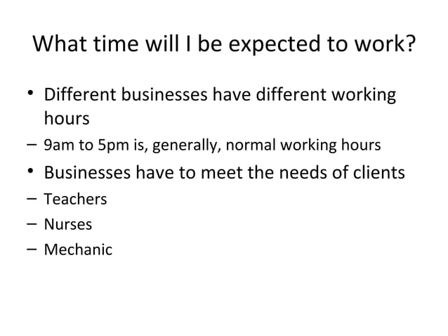 Planning for work experience | PPT | Resume Writing and Advice | Job Search