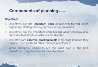 Planning Function of Management, Introduction to Management | PDF