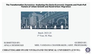 migration-planning history csvtu .pptx