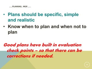 Planning | PPT
