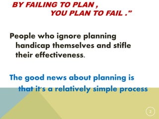 Planning | PPT