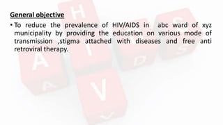 Planning, implementation and evaluation of education program on HIV ...