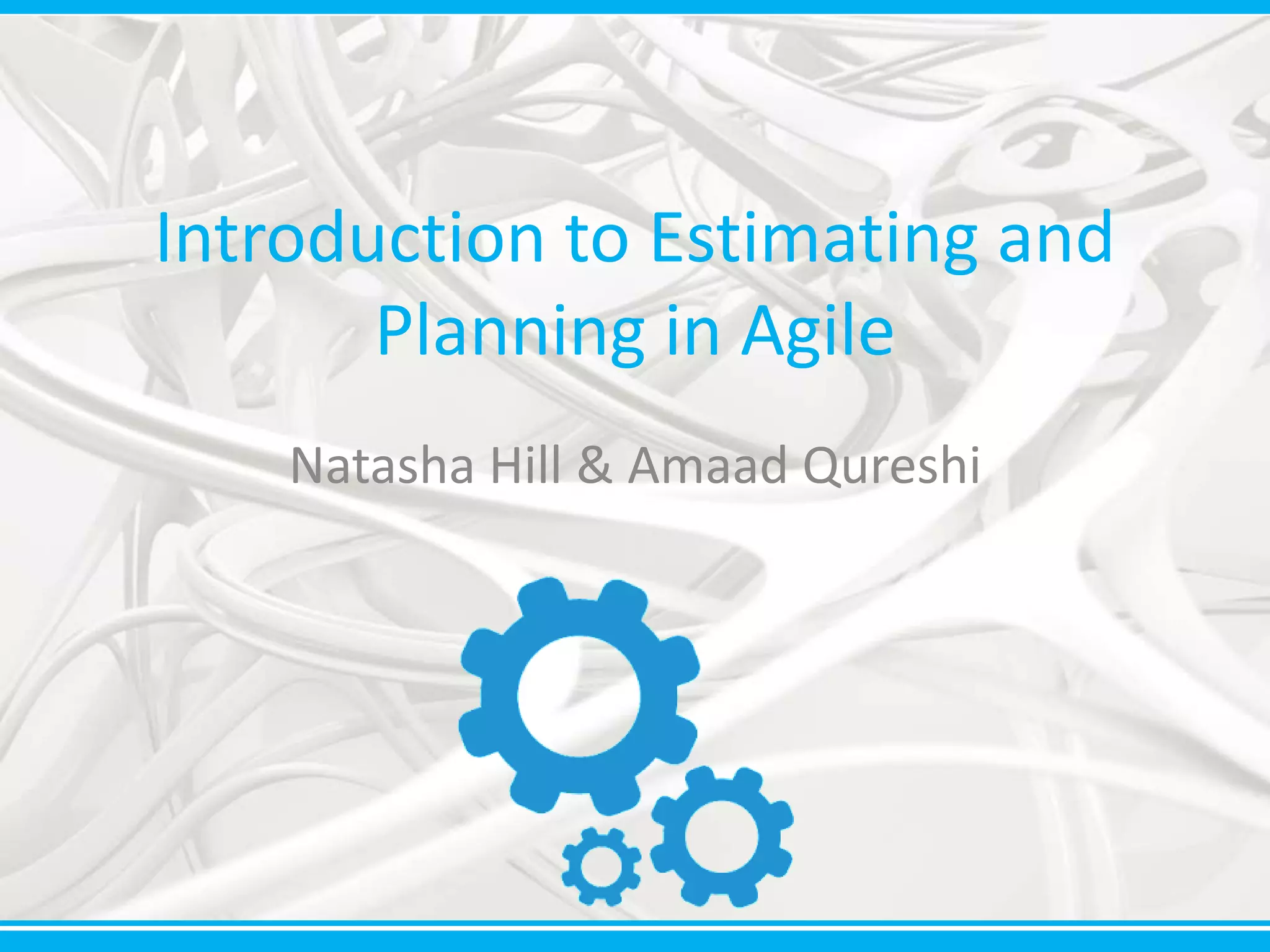 Introduction To Agile Estimation And Planning Pptx