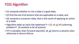 Planning in Artificial Intelligence | PPTX