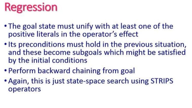 Planning in Artificial Intelligence | PPTX