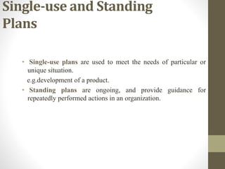 Planning in management | PPTX